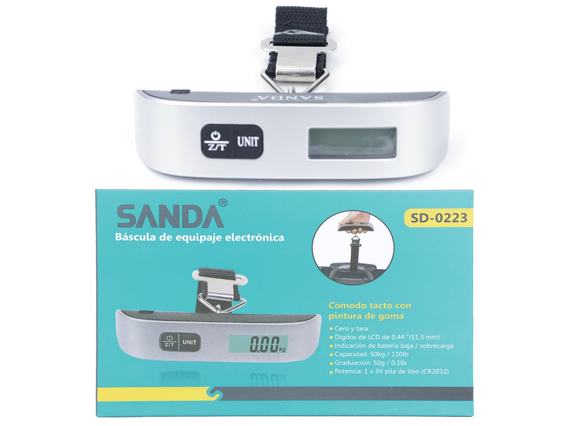 Balan a de Pecis o Digital de Bagagem SANDA Sd-0223 Cinzento | Worten.pt