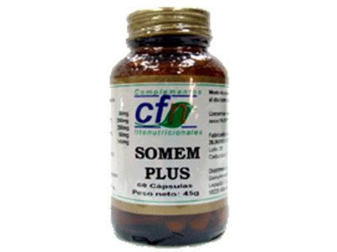 Suplemento Alimentar CFN Somem Plus (60 Cápsulas) | Worten.pt