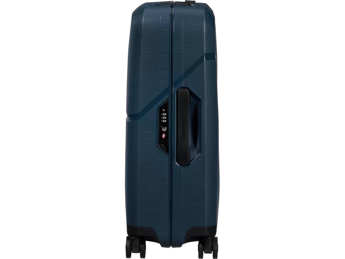 Trolley Rigido SAMSONITE Magnum Eco Azul (55x40x20cm - 38 L) | Worten.pt