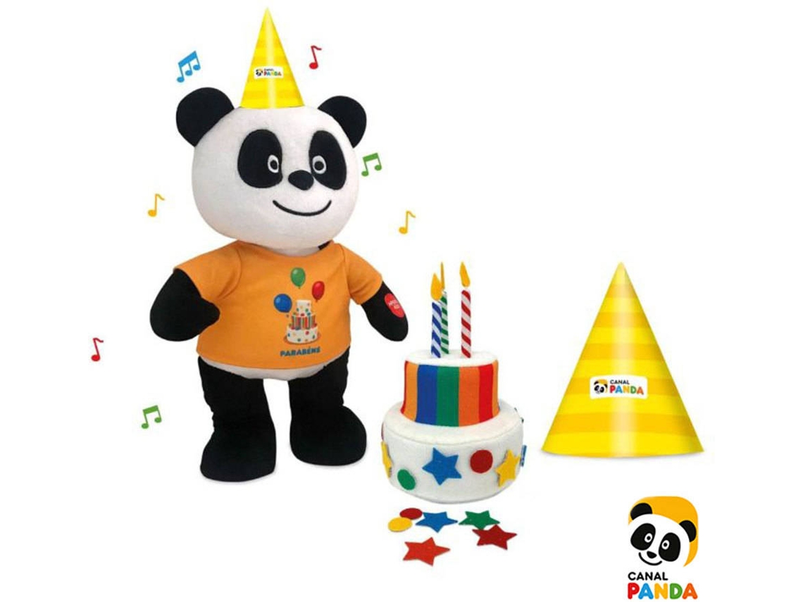 Peluche CONCENTRA Panda Parabéns | Worten.pt