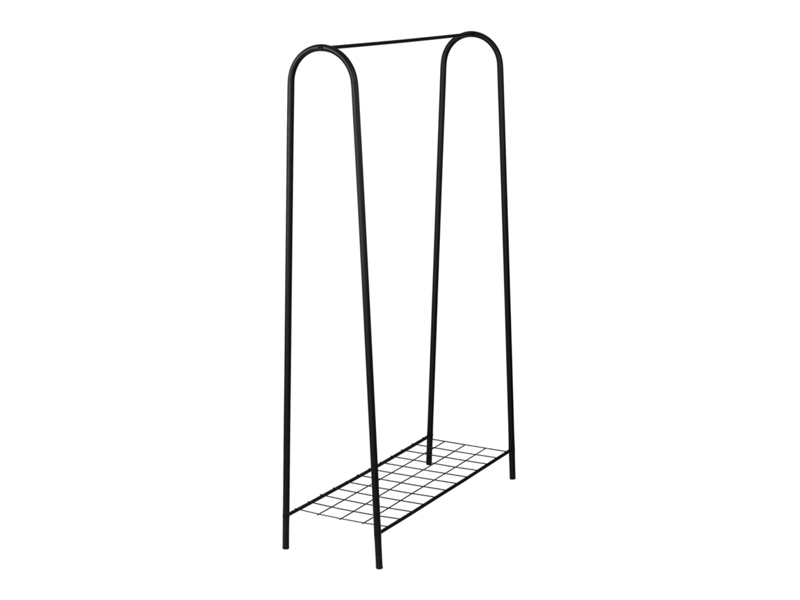 Bengaleiro [EN.CASA] (Preto - Metal - 144,5 x 89 x 32,5 cm) | Worten.pt