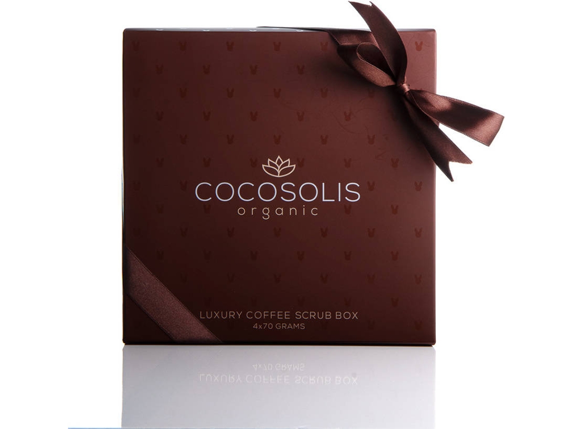 Coffret Corporal COCOSOLIS Luxury Coffee Scrub (4 x 70 gr) | Worten.pt