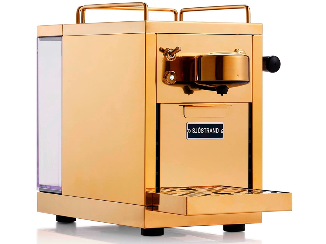 Máquina de Café SJÖSTRAND Espresso Machine Brass | Worten.pt