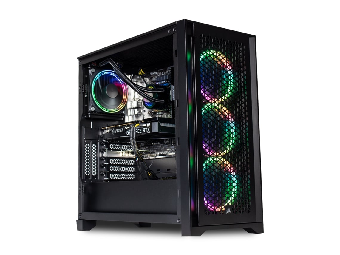 Desktop Gaming FIERCE PC 200093 (AMD Ryzen 5 - NVIDIA - RAM: 16 GB ...