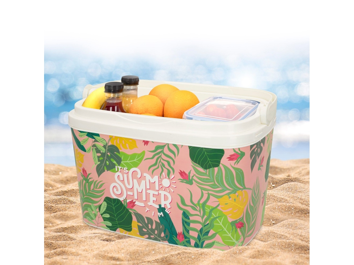 Geleira de Praia de Verão 6 Litros 29X19X20,5 Cm AKTIVE | Worten.pt