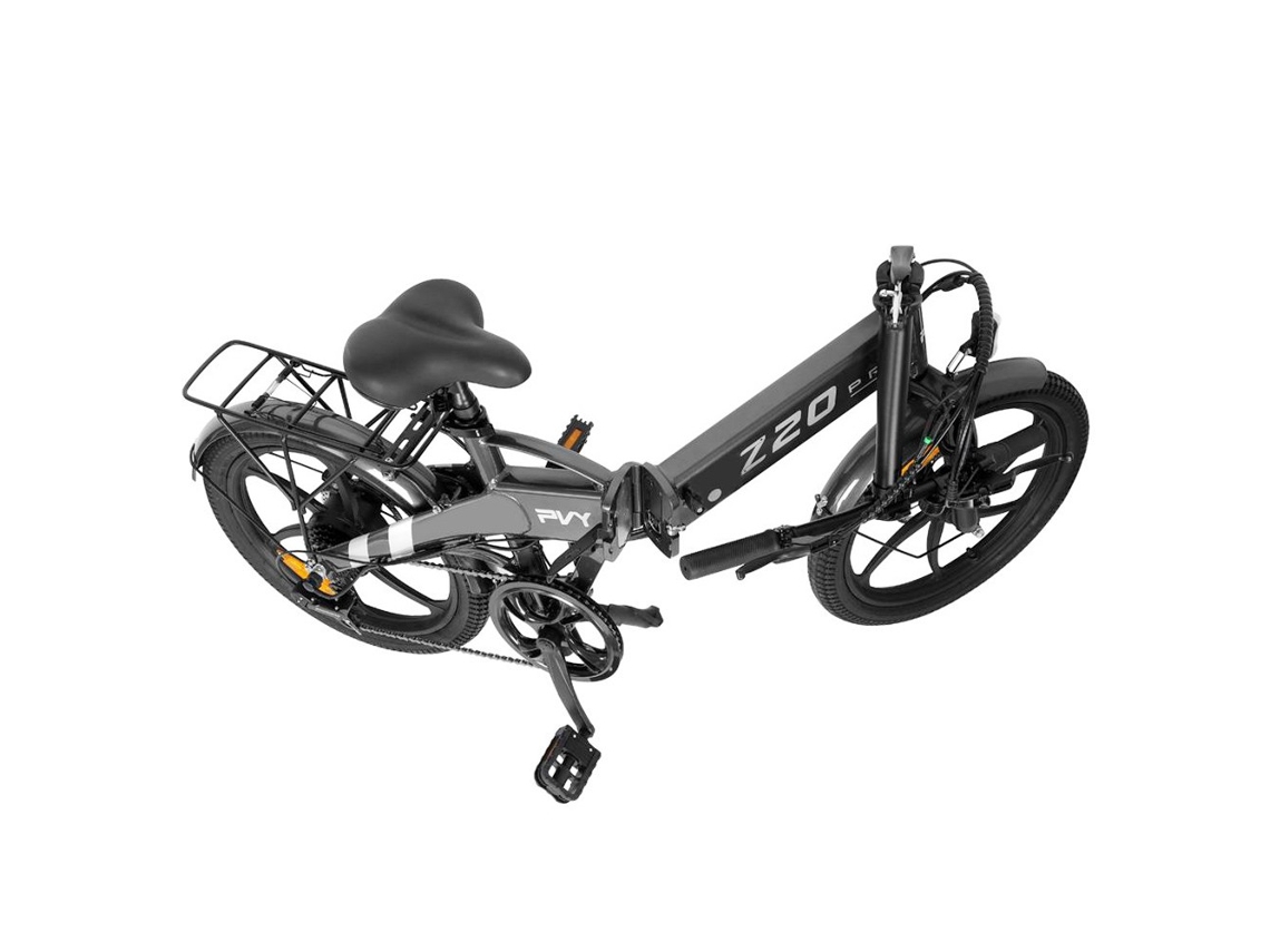 Bicicleta Elétrica Pvy Z20 Pro 500W Hub Motor/25 Km/H Max Speed/10.4Ah Removable Battery/80 ...