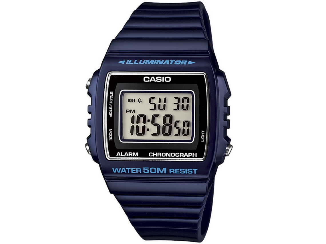 Relógio CASIO Homem (Resina - Azul) | Worten.pt
