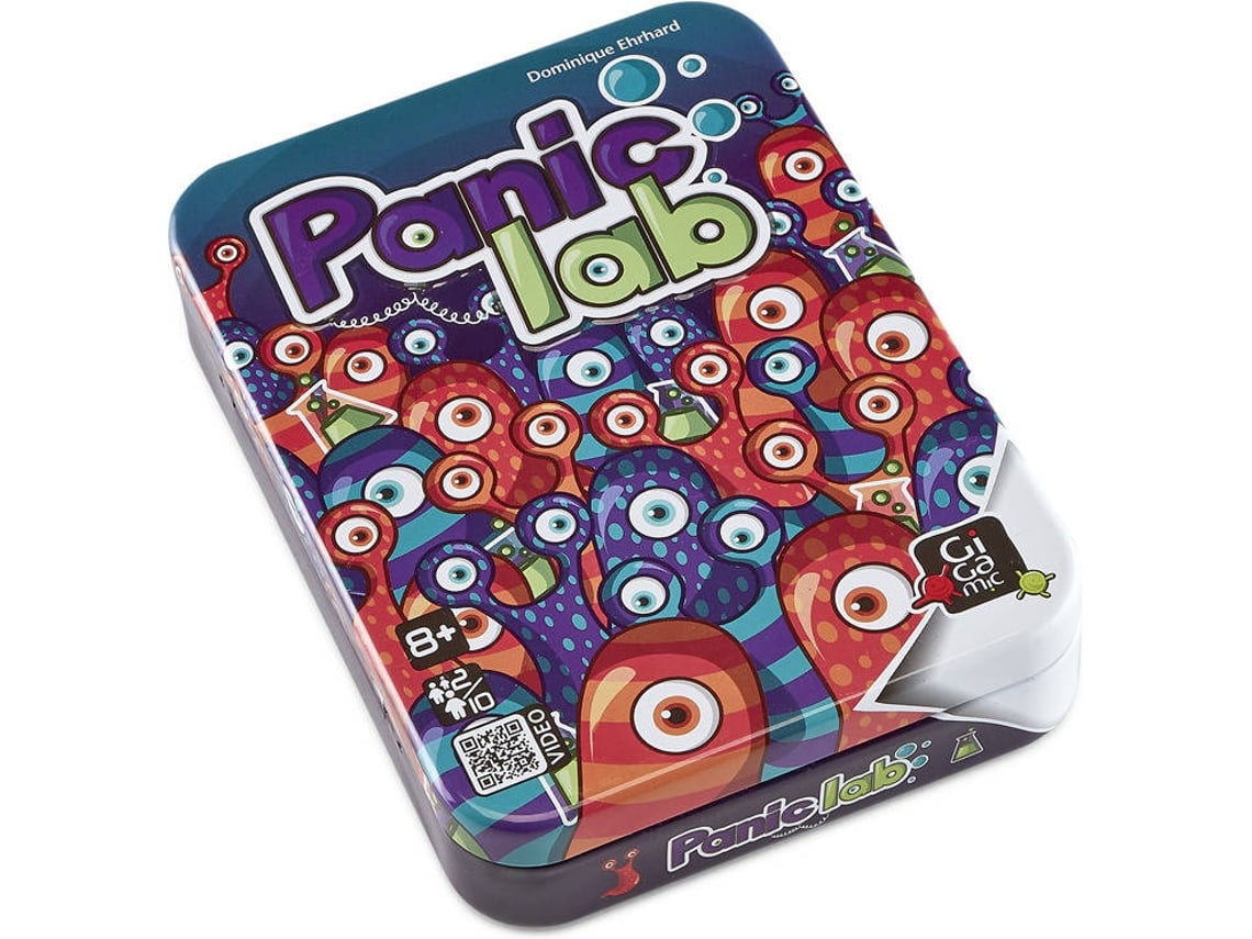 Jogo de Tabuleiro GIGAMIC Panic Lab (Idade Mínima: 8 -Nível Dificuldade: Baixo) | Worten.pt