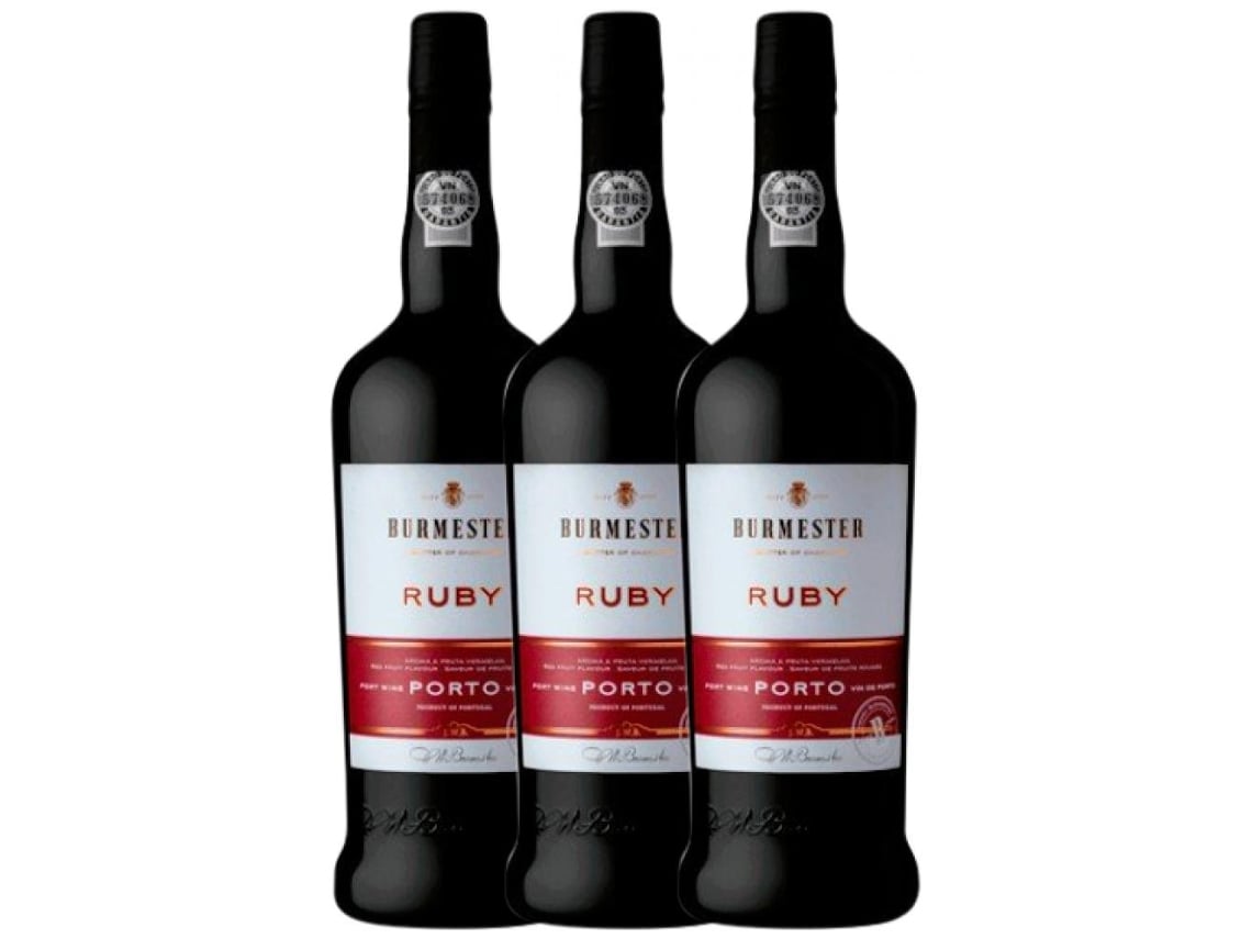 Vinho do Porto JW BURMESTER Jw Burmester Ruby Port Porto (0.75 L - 3 ...