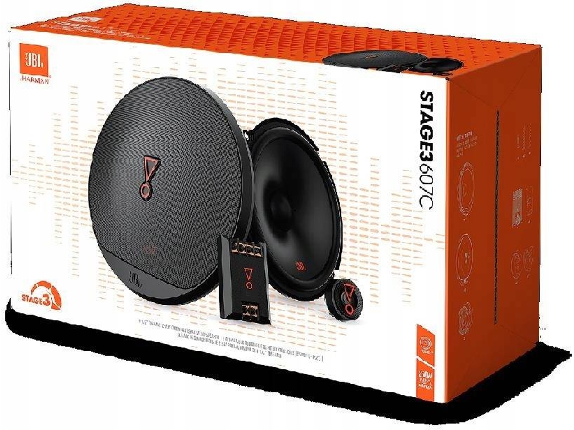 Colunas Auto JBL Stage3 607C | Worten.pt