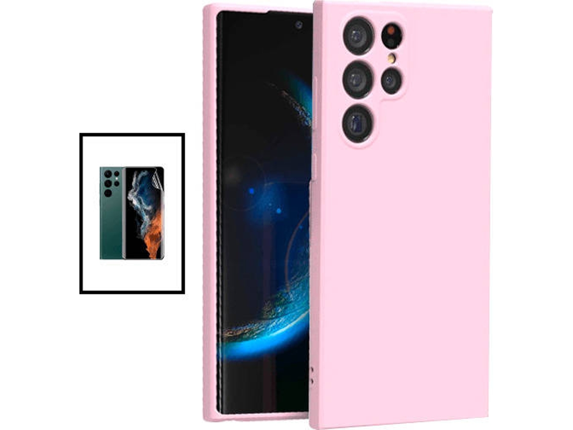 Kit Película Hidrogel + Capa Samsung Galaxy S22 Ultra 5G G4M Preto ...