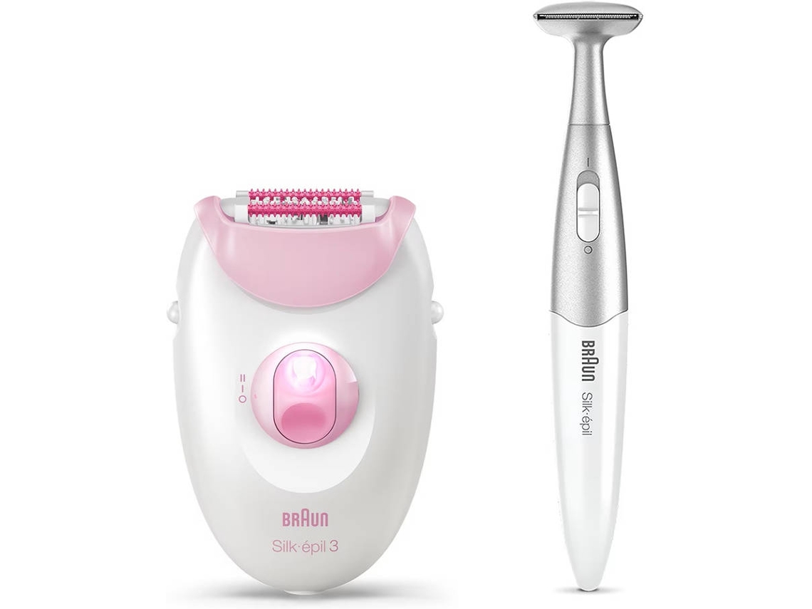 Depiladora BRAUN Silk Epil S3 3321 (Arranque - Multi-zonas) | Worten.pt