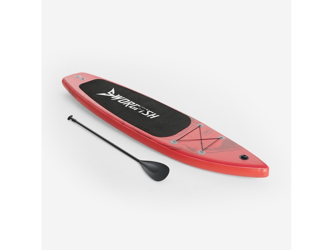 Prancha insuflável SUP Stand Up Paddle infantil 260cm Red Shark Junior ...