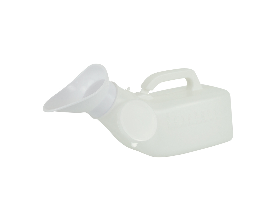Urinol Unissexo MOBICLINIC Capacidade de 1 L Com Tampa Portátil Fácil ...