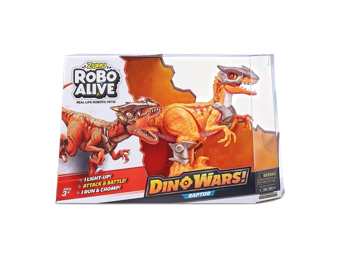 Robo Alive Dino Wars Dinossauro Raptor ZURU | Worten.pt