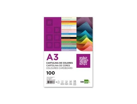 Cartolina 180 Grs/Mã¬. Liderpapel 100 Folhas, A3, Creme | Worten.pt