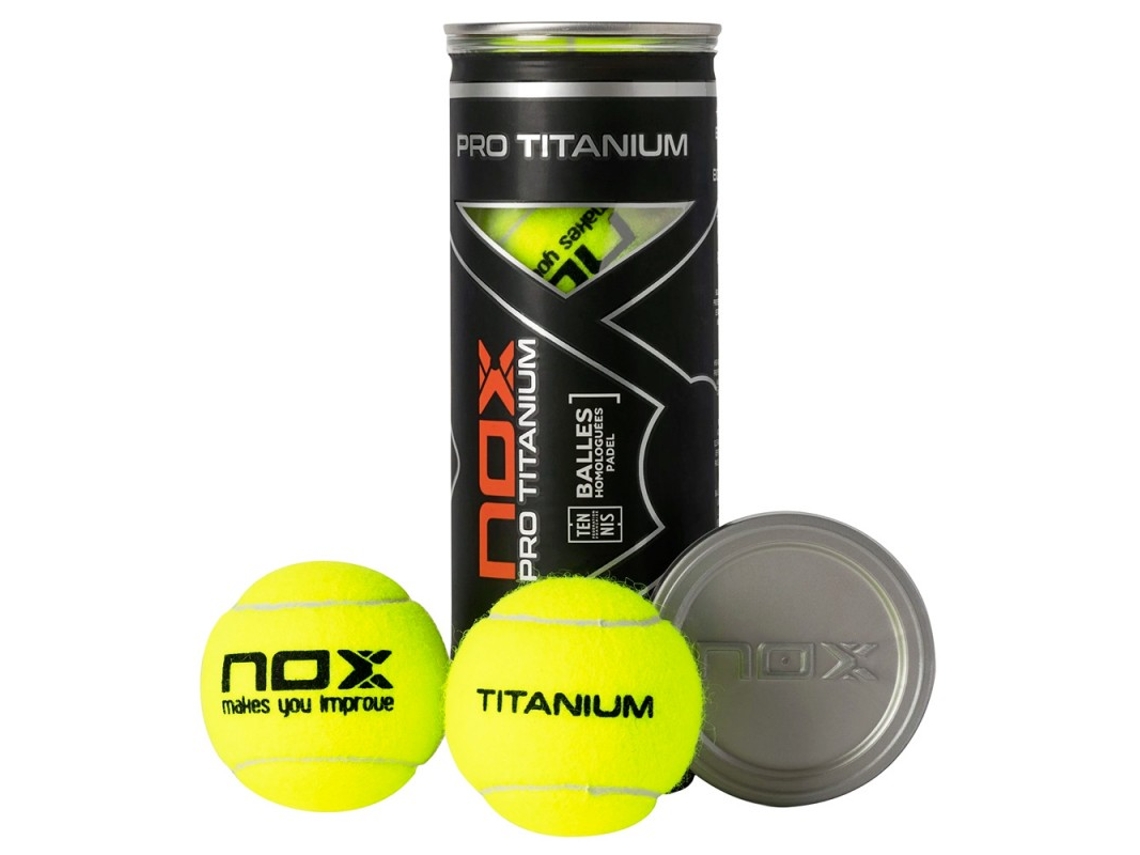 Bolas de Padel NOX Titanium X3 | Worten.pt