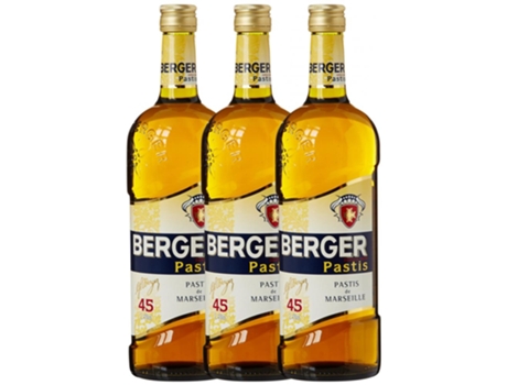 Pastis MARIE BRIZARD Marie Brizard Berger (1 L - 3 unidades) | Worten.pt