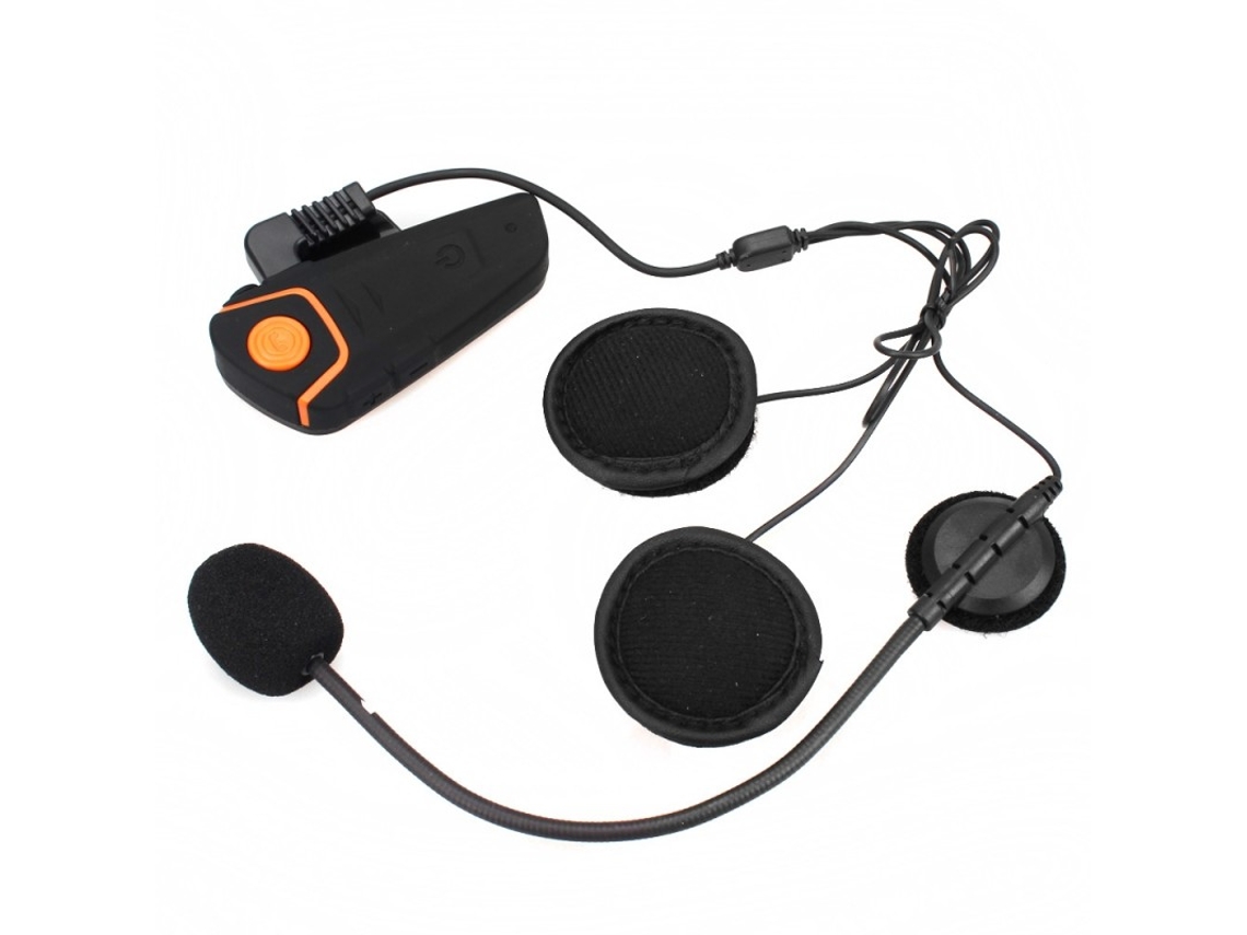 Intercomunicador para Motas Bluetooth FM Capacete BT-S2Ns | Worten.pt