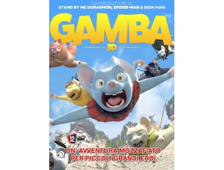 DVD Gamba: Gamba To Nakama-tachi Inglês, Italiano | Worten.pt