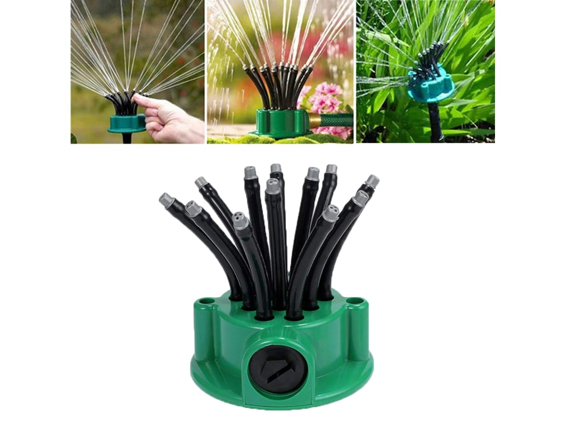 Sprinkler Multi-Aspersor de Jardim Automático de Rotação de 360 Graus ...