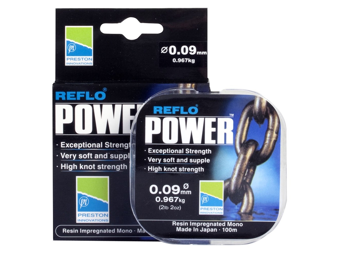 Linha PRESTON INNOVATIONS Linha carpfishing reflo power | Worten.pt