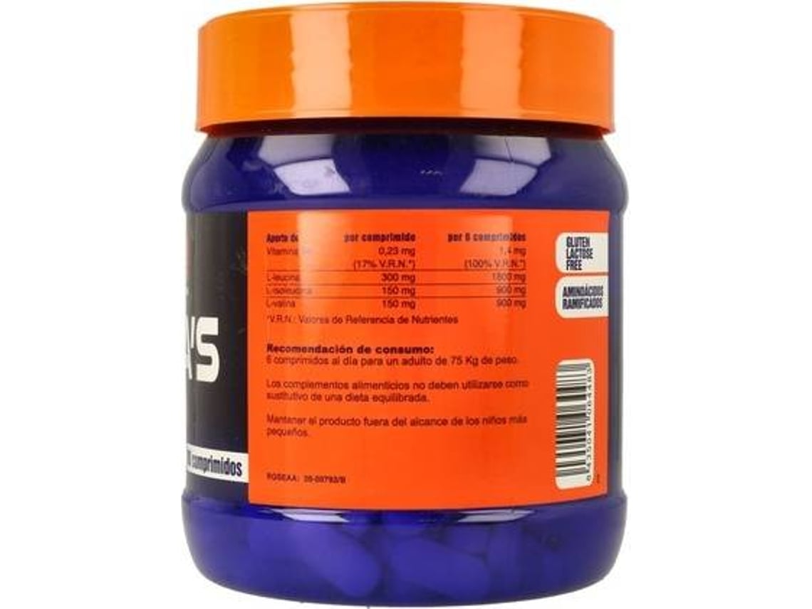 Suplemento Alimentar MEGA PLUS Bcaa'S Competition Comprimidos (300 ...