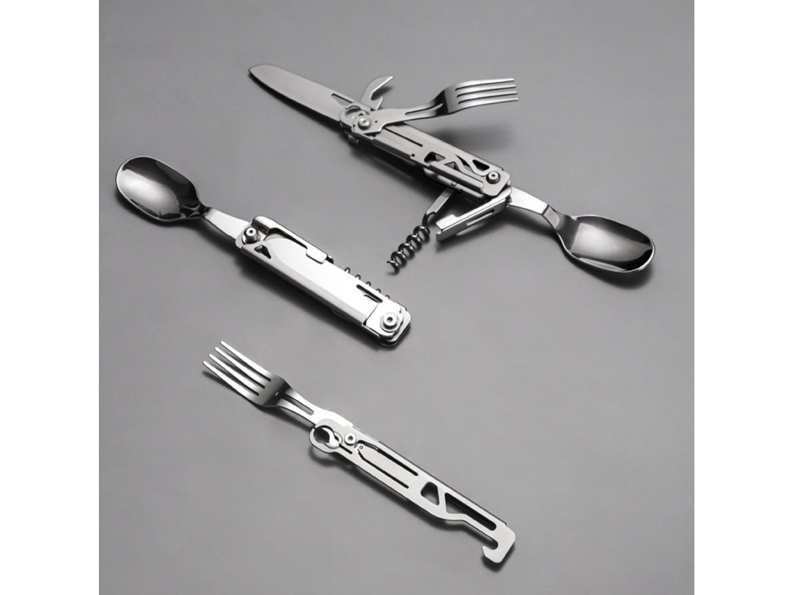 Talheres WEIMAI de aço inoxidável 420 multiferramenta portátil garfo ...