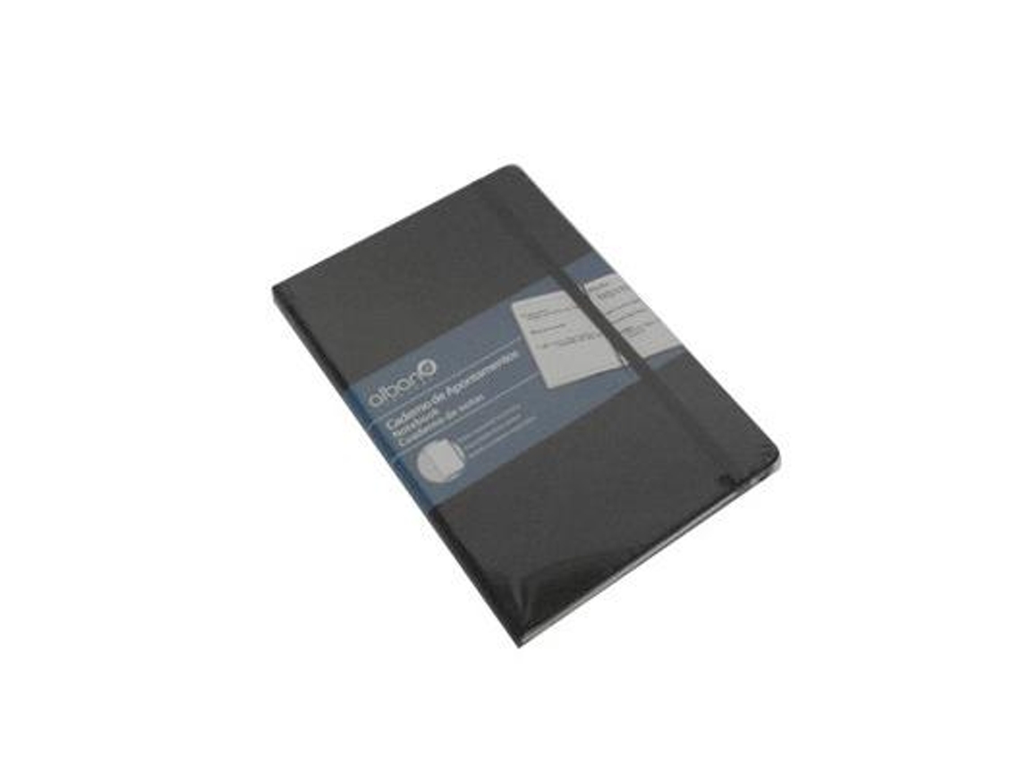 Bloco Notas Pautado 212x143mm 96 Folhas Preto (AC1402-01) | Worten.pt