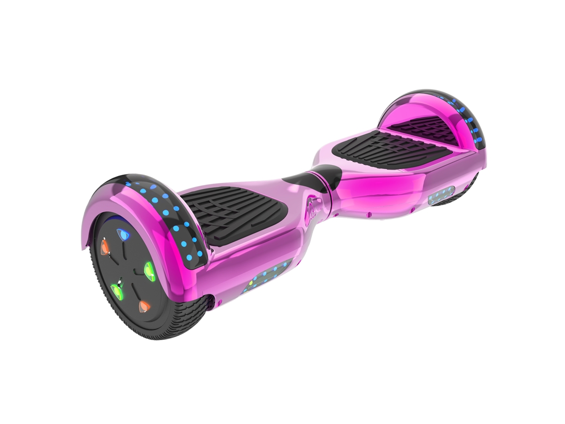 Hoverboard HITWAY 6.5'' Led Light Bluetooth Rosa | Worten.pt