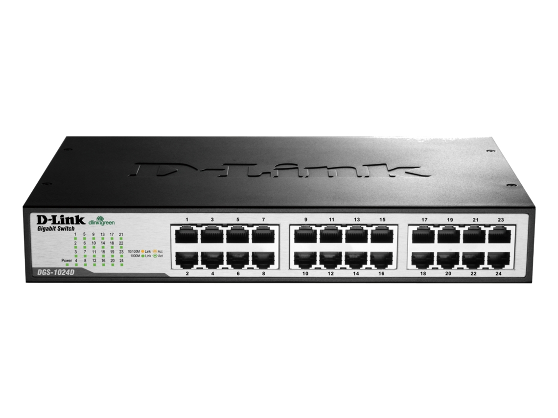Switch D-LINK 24P 10/100 | Worten.pt