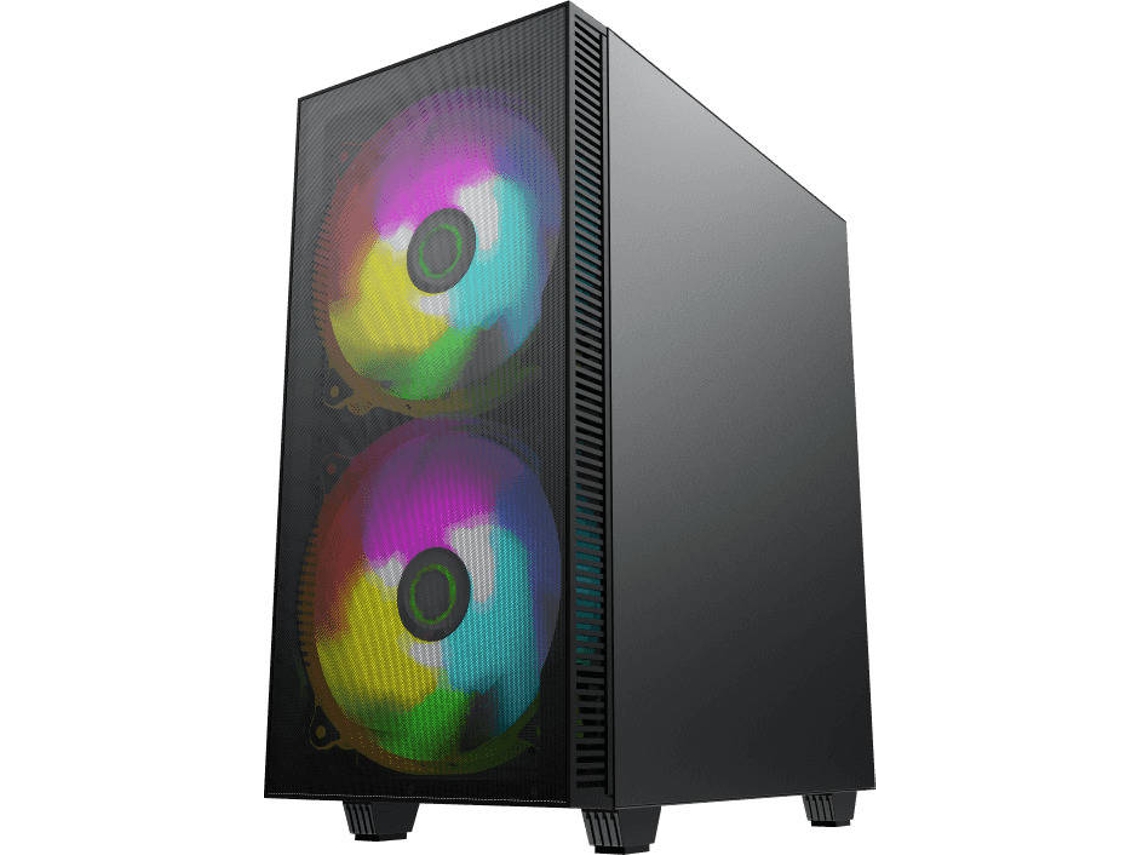 Caixa PC EUROTECH SLAYER RX23 HYDRA750 (ATX Mid Tower - Preto) | Worten.pt