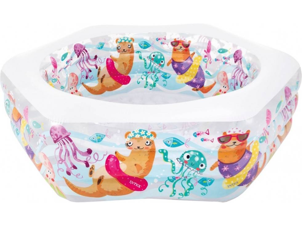 Piscina Infantil INTEX Ocean Reef Pool (541l - 260x160x46cm) | Worten.pt