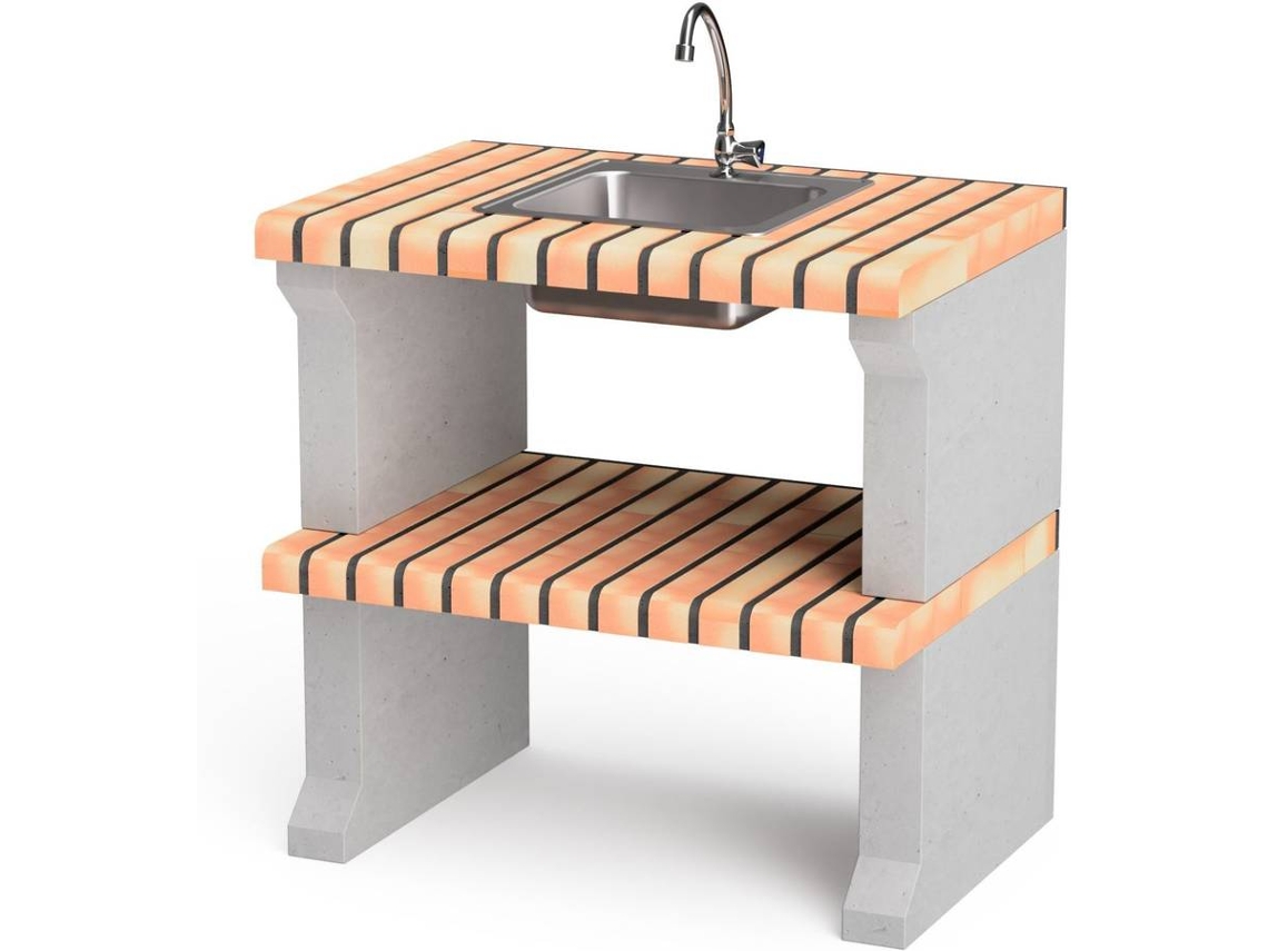 Modulo para Barbecue com pia e torneira MOVELAR Alcoa Plus XL | Worten.pt