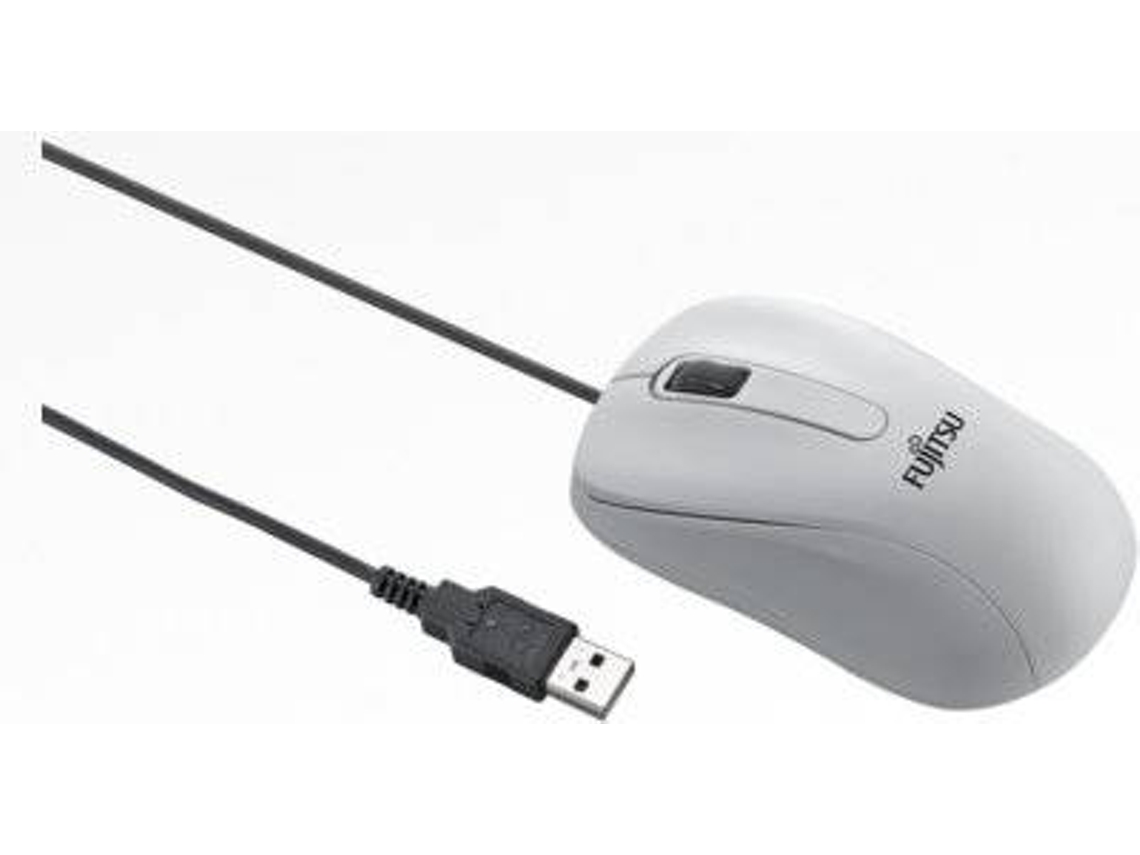 Rato FUJITSU M520 (USB - Casual - 1000 dpi - Preto) | Worten.pt
