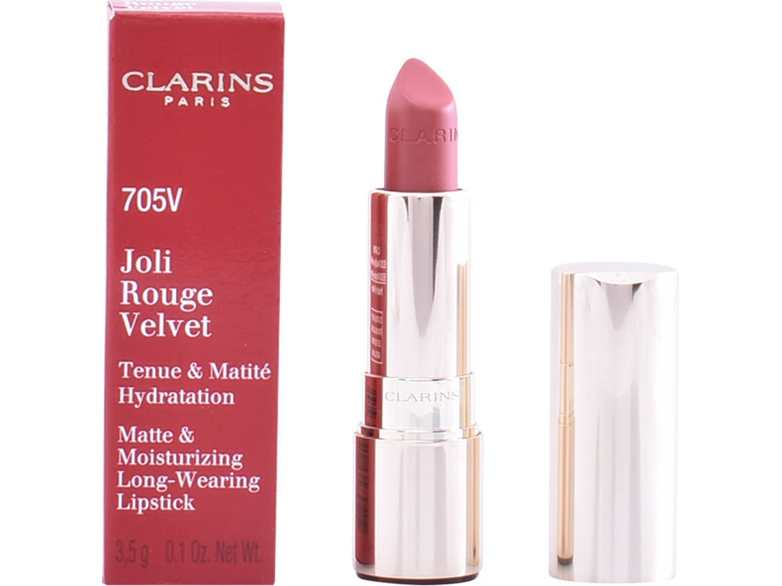 Batom CLARINS Joli Rouge Velvet 705 | Worten.pt