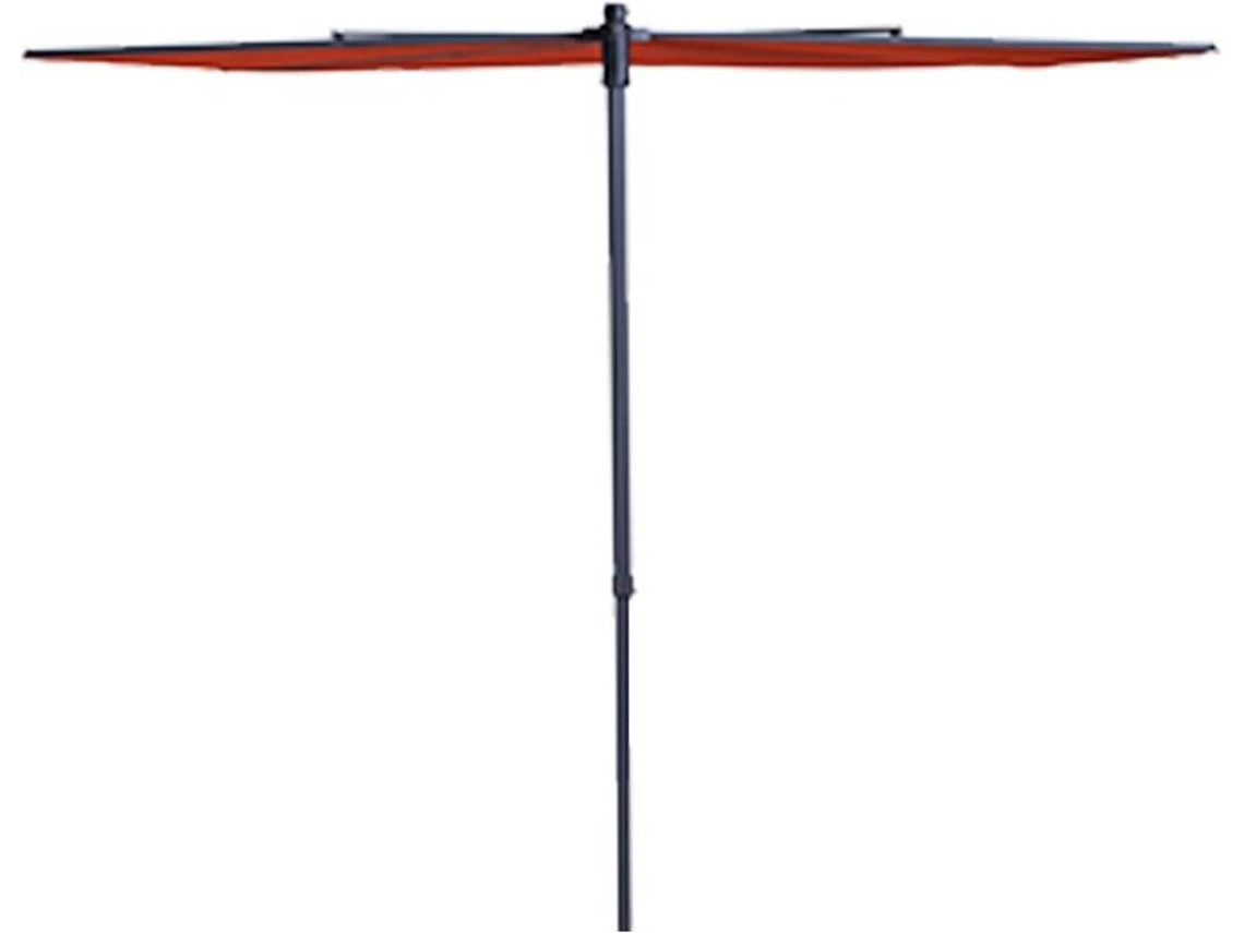 Madison Guarda-sol de varanda Sun Wave 270x150 cm vermelho tijolo ...