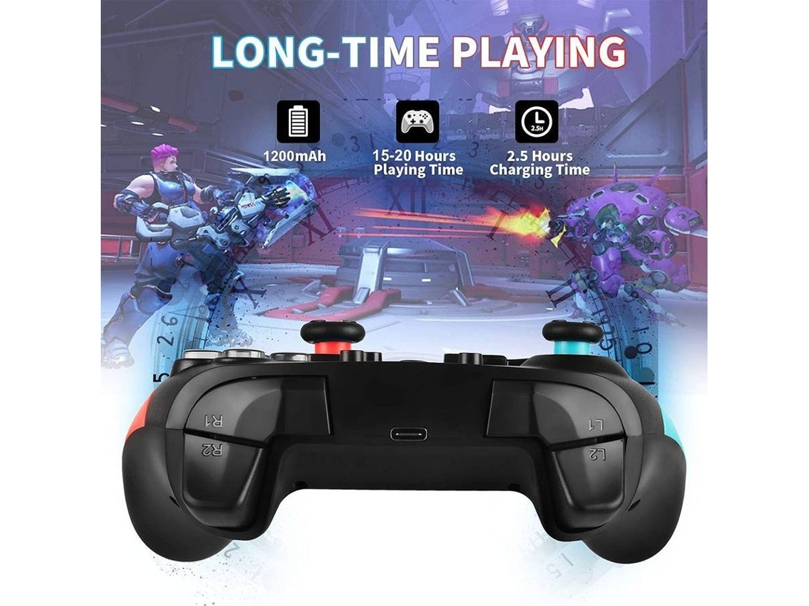 Comando Nintendo Switch ENKERS Gamepad (Wireless) | Worten.pt