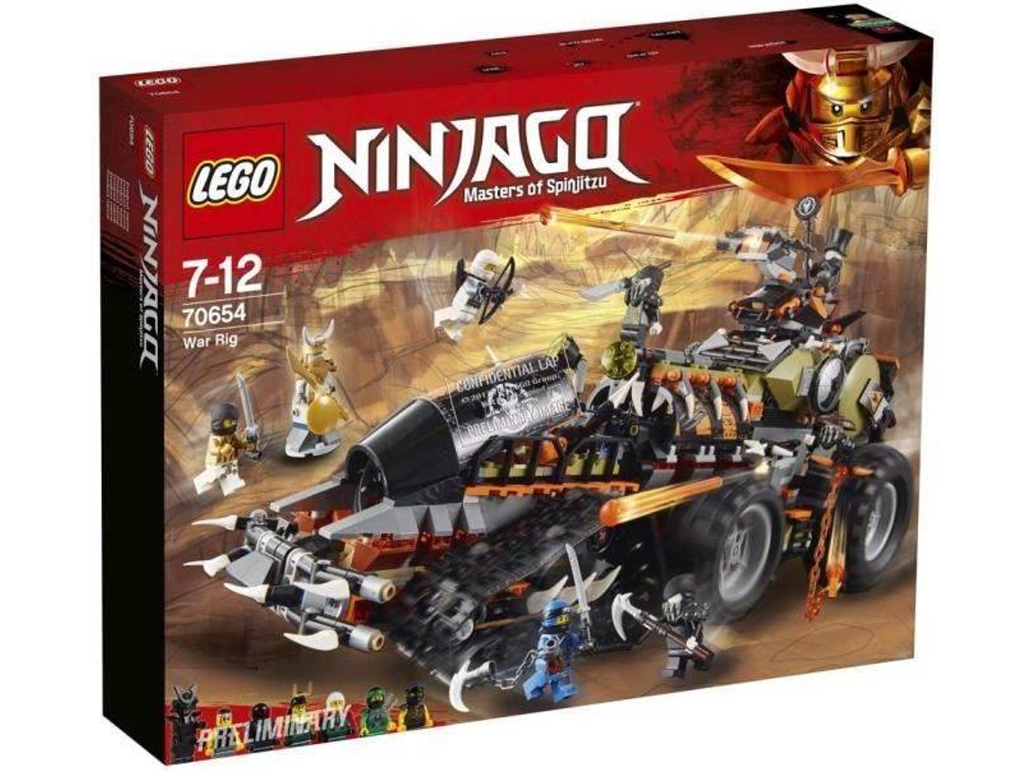 LEGO Ninjago: Dieselnaut - 70654 (Idade mínima: 9 - 1179 Peças) | Worten.pt