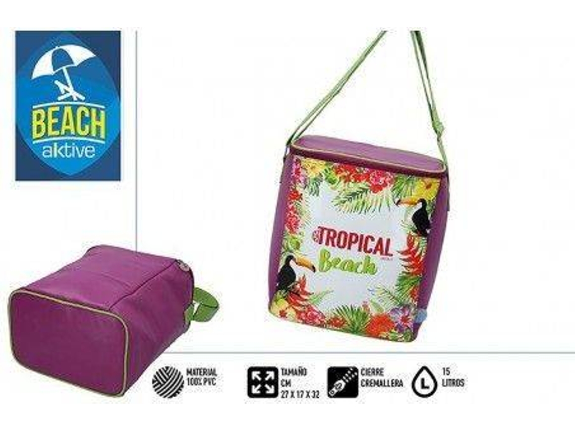 Geleira Praia HOGAR Y MÁS Zip And Summer Barding Cool Tropical Print ...