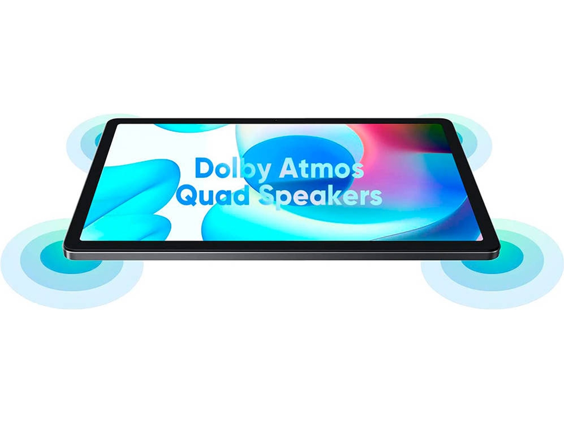 Tablet REALME Pad (10.4'' - 64 GB - 4 GB RAM - Cinzento) | Worten.pt