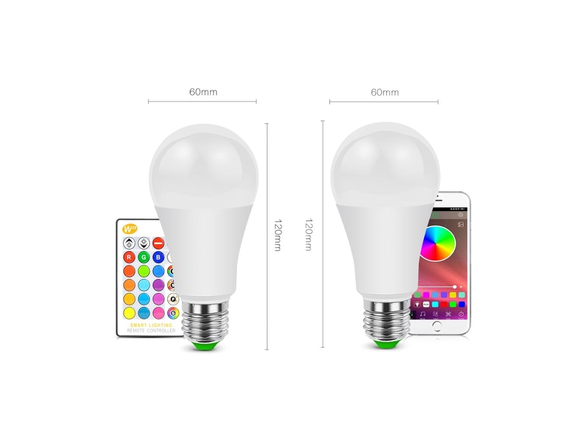 Lâmpada Led De Néon Sem Fio Bluetooth, Lâmpada Inteligente De Controle ...