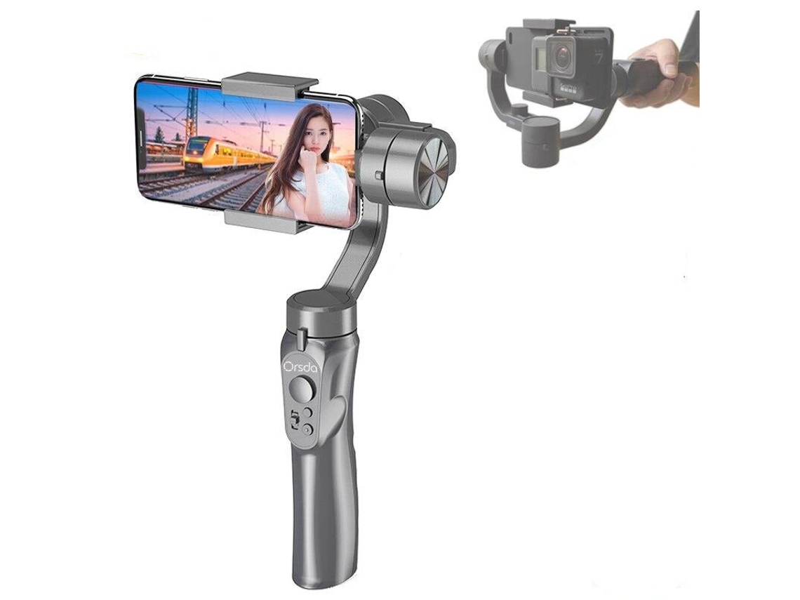 Gimbal SLOWMOOSE 3 Eixos para Smartphone / Action Go Pro | Worten.pt