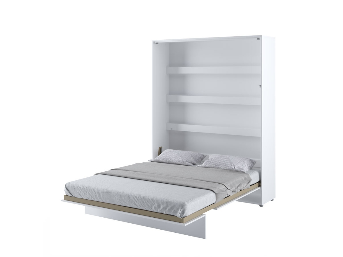 Cama Embutida AKL FURNITURE PRIVATE Bed Concept (Branco Puro Brilhante ...