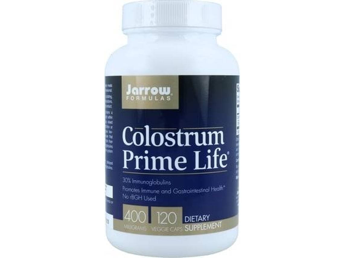 Suplemento Alimentar JARROW FORMULAS Colostrum Prime Life (120 cápsulas ...