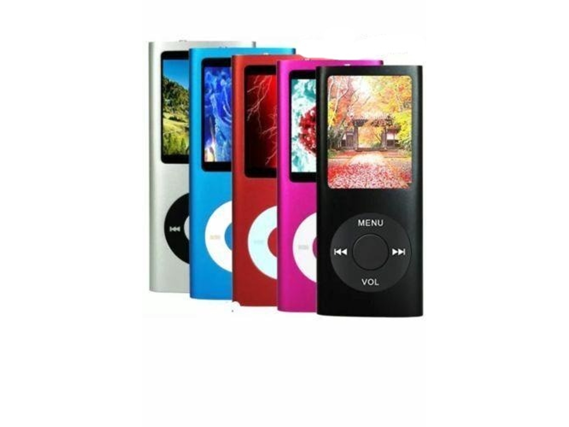 Leitor MP4 SLOWMOOSE Rosa | Worten.pt