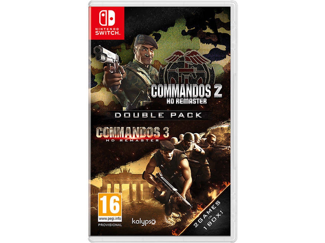 Jogo Nintendo Switch Commandos 2 & 3 - HD Double Pack | Worten.pt