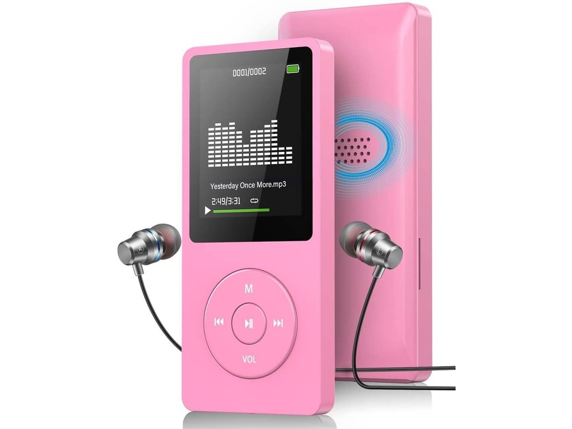 Leitor de Música Mp3 com Rádio Fm e Gravador de Voz Leitor de Música ...