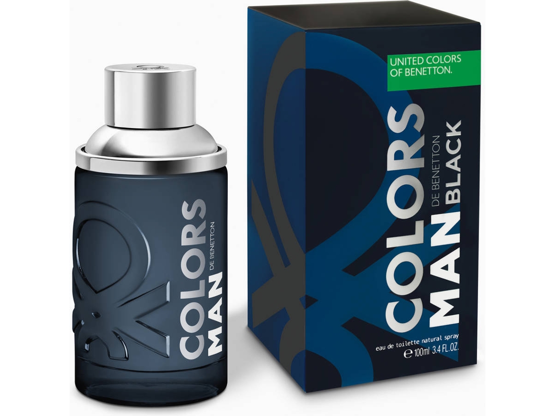 Perfume BENETTON Colors Black Man Eau de Toilette (100 ml) | Worten.pt