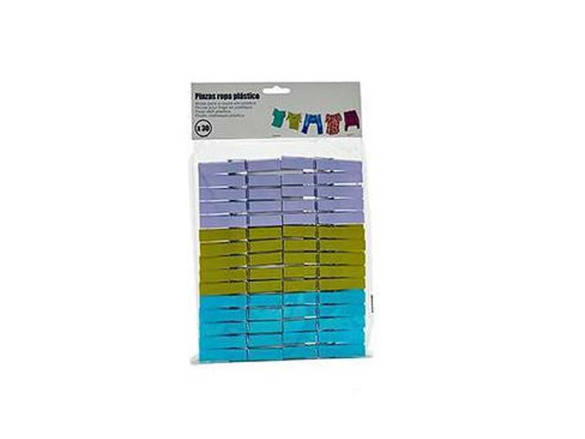 Molas Da Roupa Plástico 30 Pcs | Worten.pt